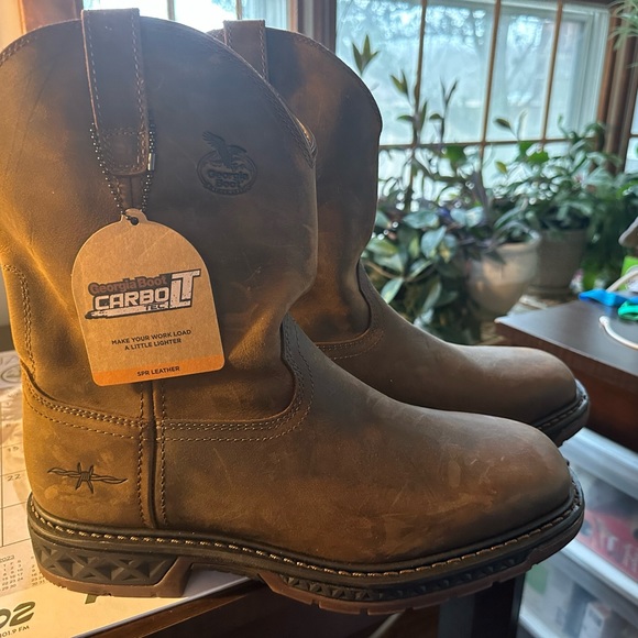 Georgia Boot | Shoes | Mens Georgia Boot 1 M Square Toe Cowboy Boot New ...